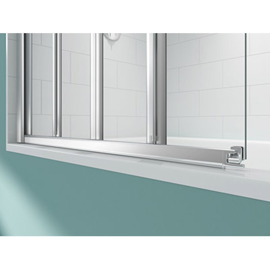 Merlyn SecureSeal 5 Fold Bath Screen