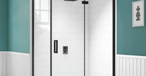 Merlyn Black Hinge And Inline With Side Panel