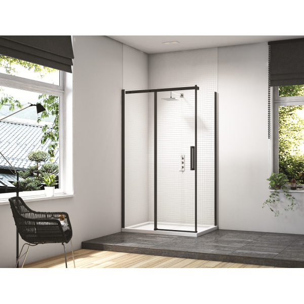 Merlyn Series 8 One Door Offset Quadrant