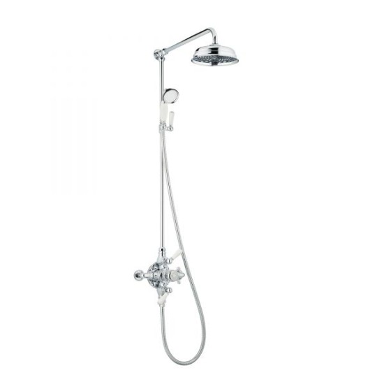 Swadling Invincible Double Exposed Shower Mixer with Rigid Riser ...