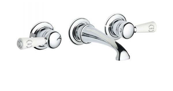 Swadling Invincible Wall Mounted Lever Basin Mixer - 7221000 + 5BMANIFOLDXH