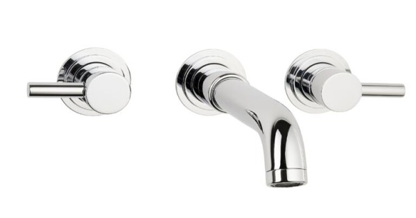Swadling Absolute Wall Mounted Bath Mixer with curved spout - 6320006RDX