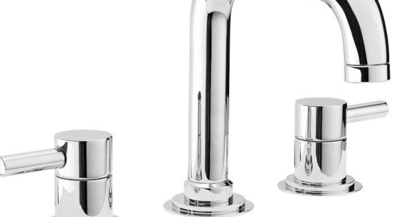 Swadling Absolute Deck Mounted Basin Mixer with curved spout - 6200006RDX